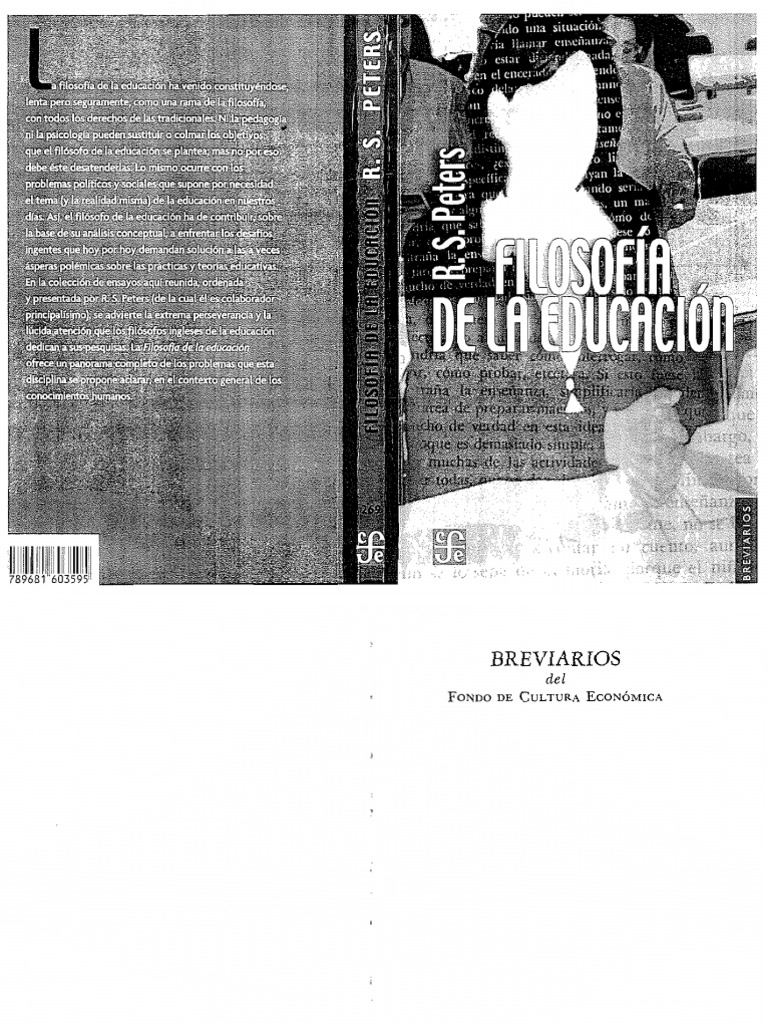 Filosofía Educativa de R.S. Peters | PDF | Historia