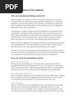 Engineering Recommendation Letter Example | PDF | Engineer | Engineering