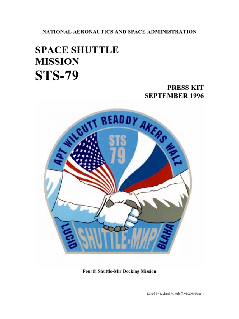 NASA Space Shuttle STS-79 Press Kit | PDF