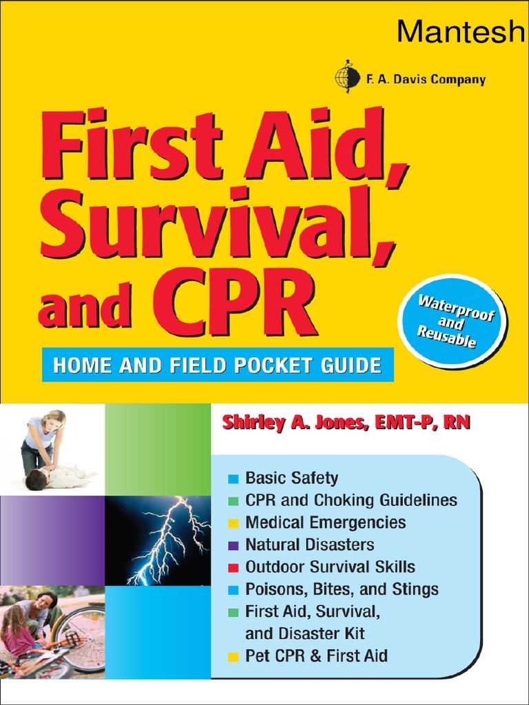 First Aid, Survival, and CPR Home and Field Pocket Guide | PDF ...