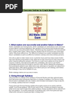 Civil Service Exam Study Guide Tips | PDF | Cognitive Science | Cognition