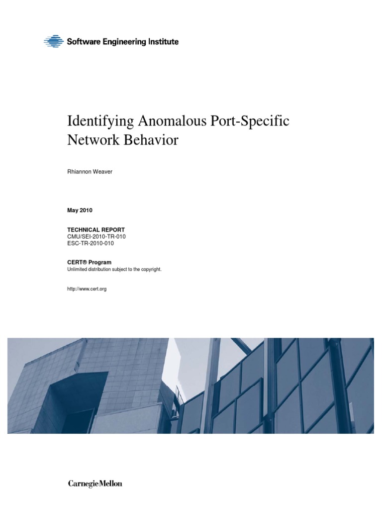Anomaly Detection Systems | PDF | Port (Computer Networking ...
