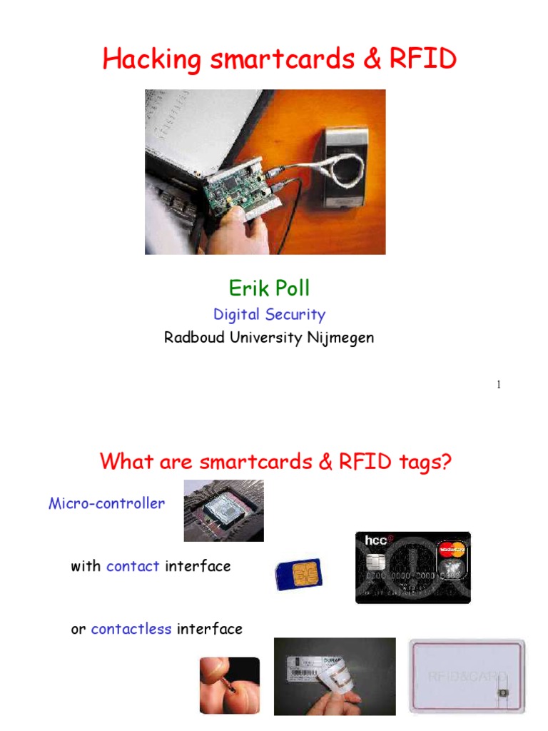 Hacking Smartcards and RFID | PDF | Smart Card | Cryptography