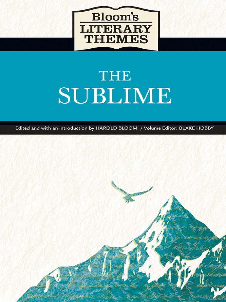 Blooms Literary Themes - The SUBLIME | PDF | Samuel Taylor Coleridge ...