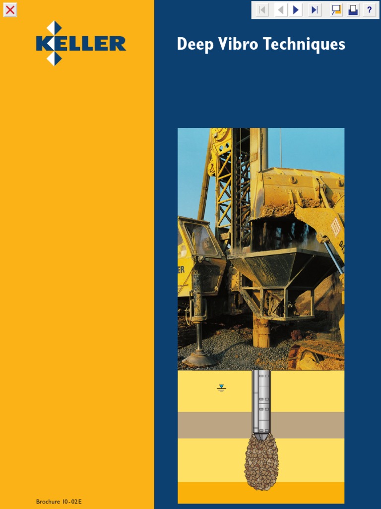 Deep Vibro Technique (Keller, 2006) | PDF | Soil | Foundation (Engineering)