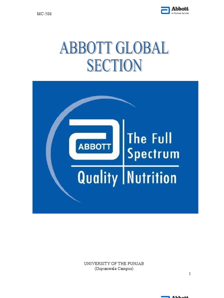ABBOT Project | PDF | Abbott Laboratories | Market Liquidity