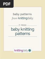 Fish and Chip Babies Knitting Pattern | PDF | Knitting | Sweater