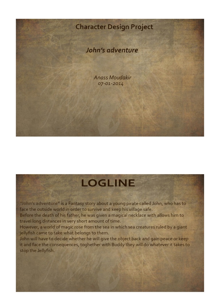 Character Design Presentation | PDF