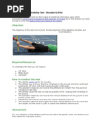 Balance Test - Standing Stork Test (Blind) | PDF | Validity (Statistics ...