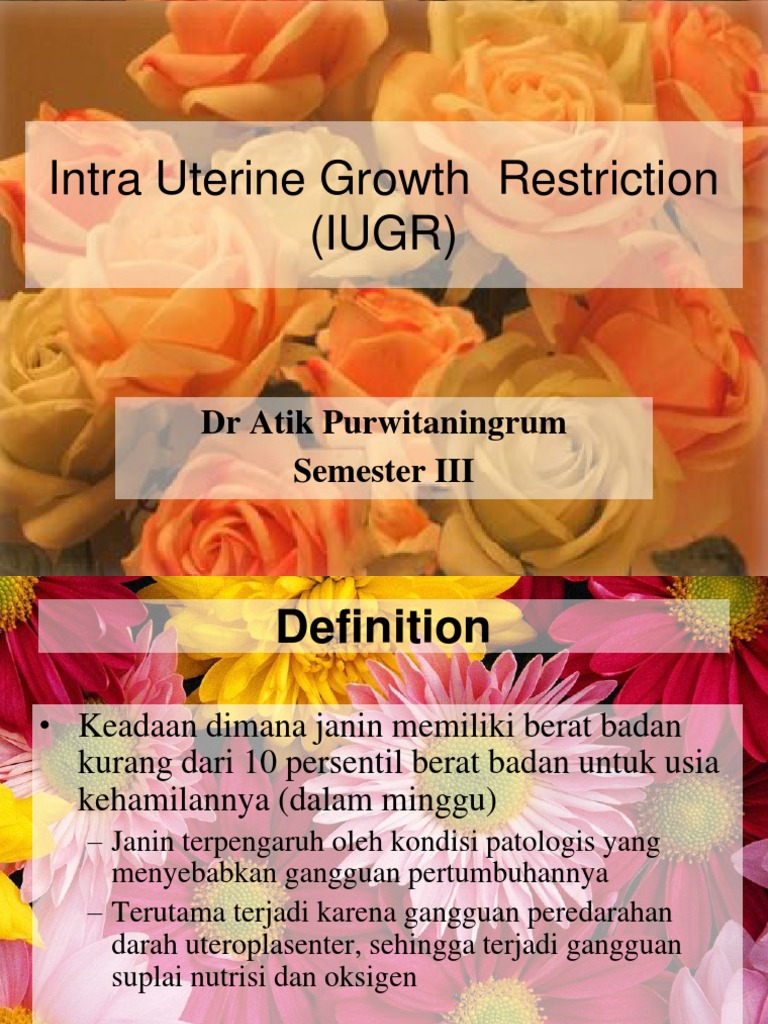 Iugr | PDF