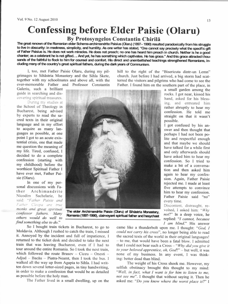 The Confession With The Saint | PDF | Confession (Religion) | Religious ...