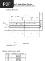 NCH 14 Of93 ISO 7200 Dibujos Tecnicos Cuadros de Rotulacion | PDF