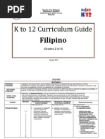 Halimbawa NG Learning Objectives Filipino | PDF