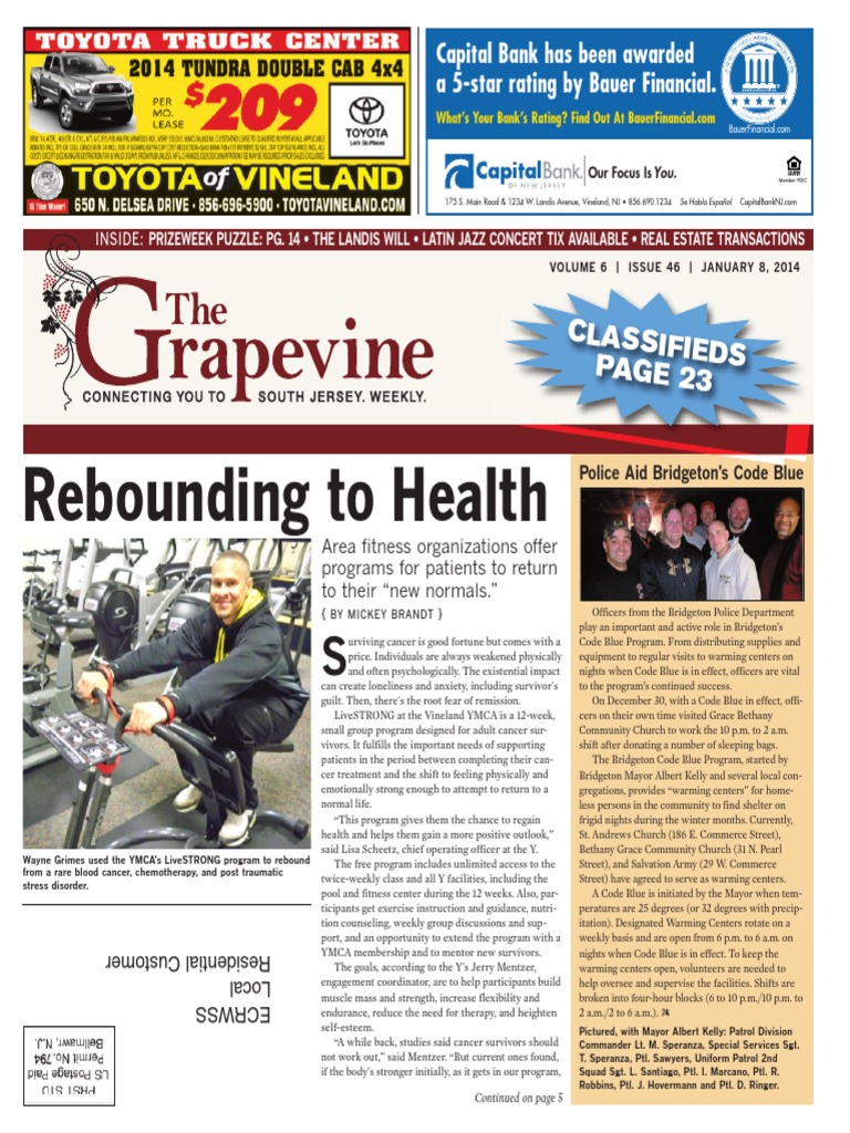 The Grapevine, January 8, 2014 | PDF | Magnetic Resonance Imaging | Karate