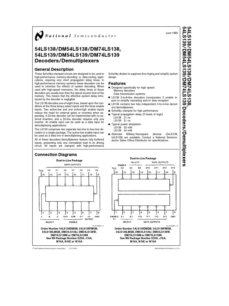 74LS138 | Digital Electronics | Electrical Circuits