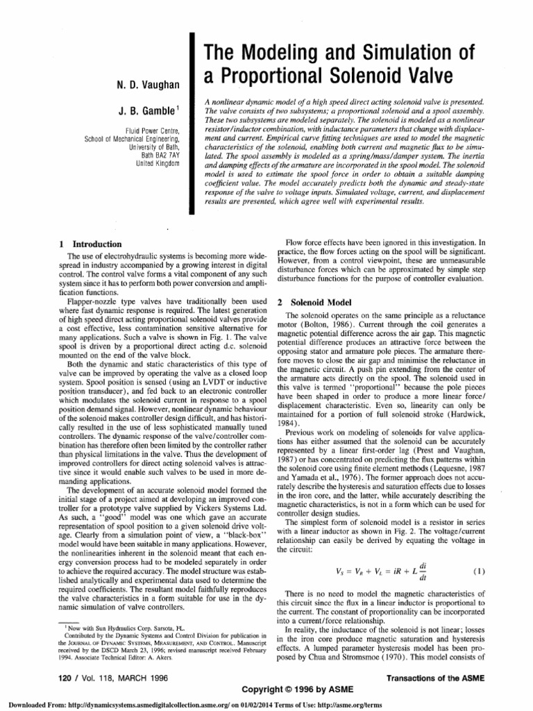 Modeling A Solenoid | PDF | Inductance | Inductor