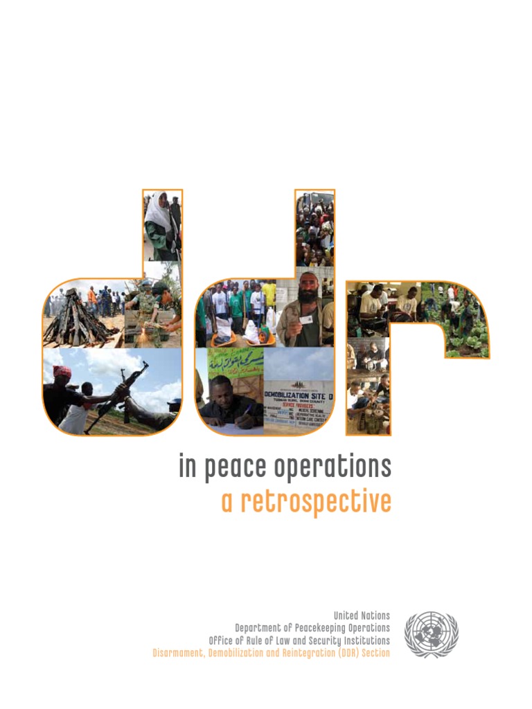 DDR Retrospective102010 | PDF | Peacebuilding | Peacekeeping