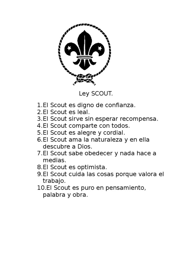 Ley Scout | PDF