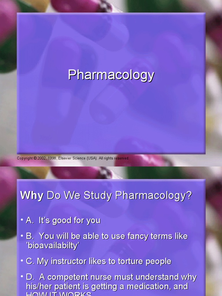 1.introduction To Pharmacology | PDF | Pharmacology | Drug Metabolism