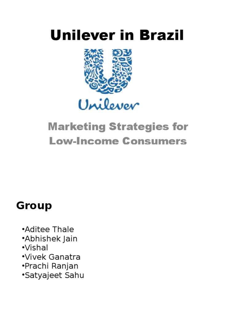 Unilever in Brazil | PDF | Brand | Microeconomics