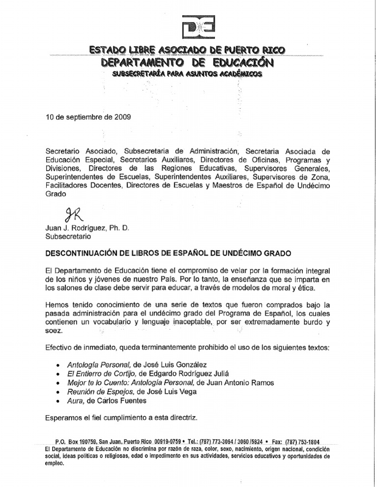Memo Espanol | PDF