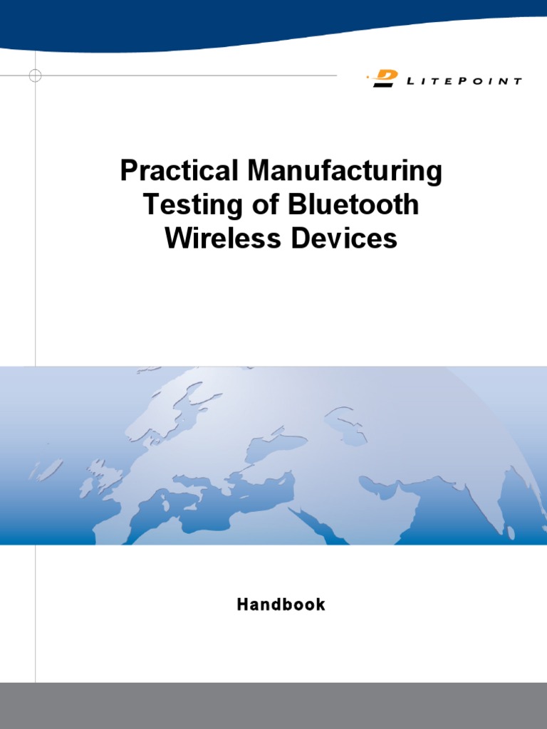 Testing Bluetooth Handbook | PDF | Bluetooth | Bandwidth (Signal ...