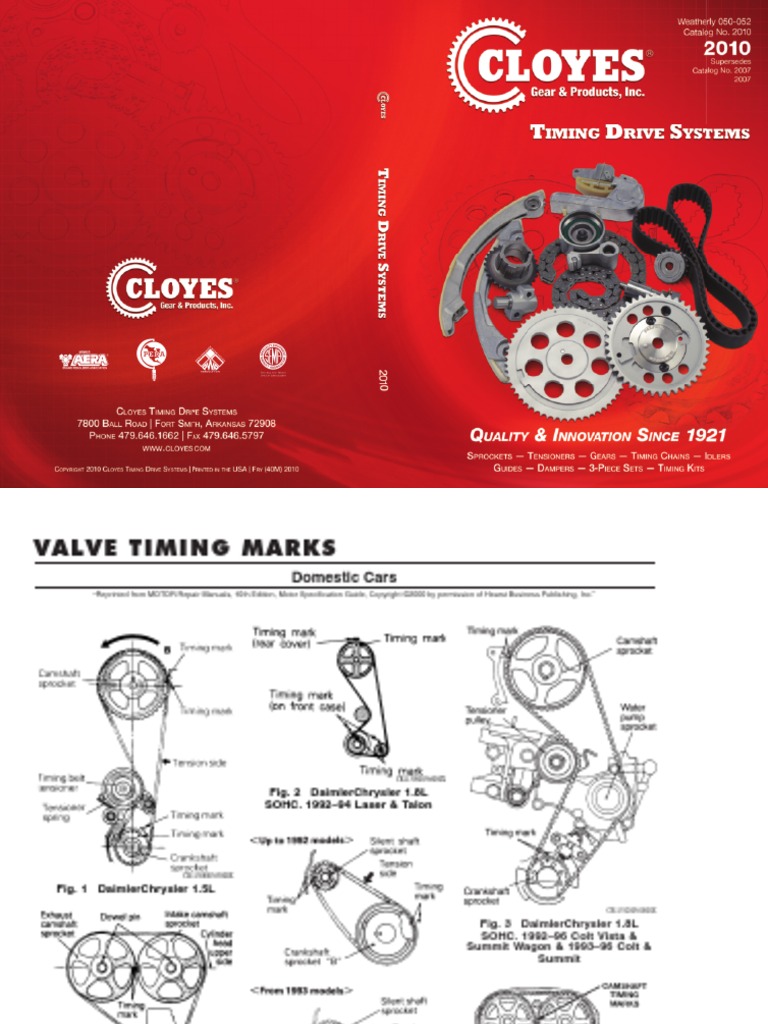 Timing Diagrams PDF | PDF | Toyota | Inline Four Engine