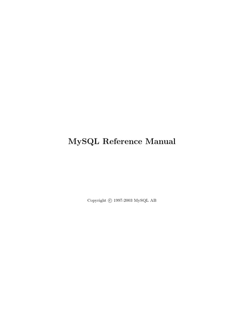 Manual Completo de MySql | PDF | Linux | Microsoft Windows