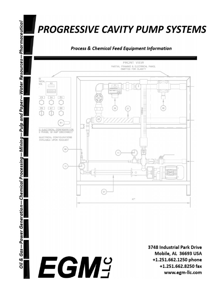 EGM PC Pump Systems | PDF | Flow Measurement | Pump