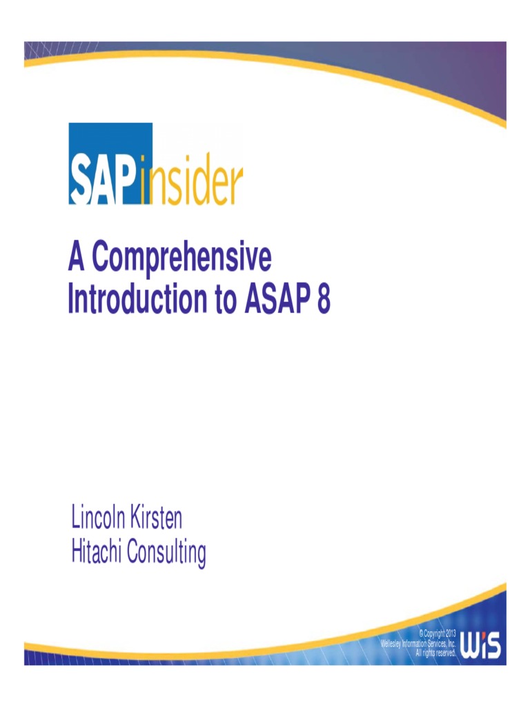 Asap 8 | PDF | Agile Software Development | Business Process Management
