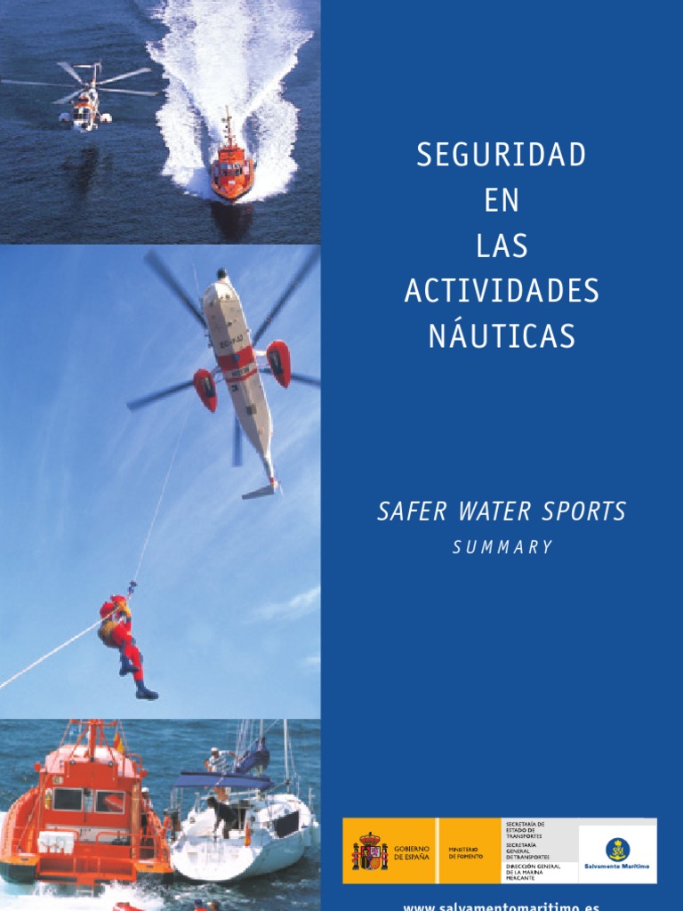 Seguridadactividadesnauticas | PDF | Canal y Marítimo | Monocasco