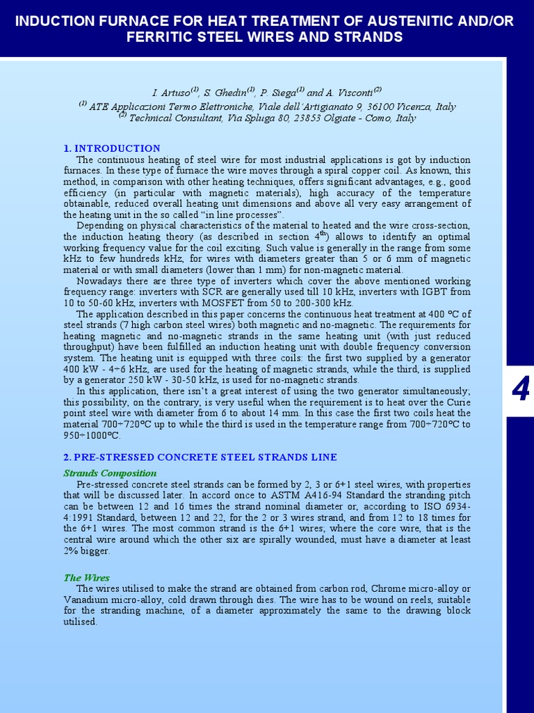 Induction Furnace | PDF | Power Inverter | Wire