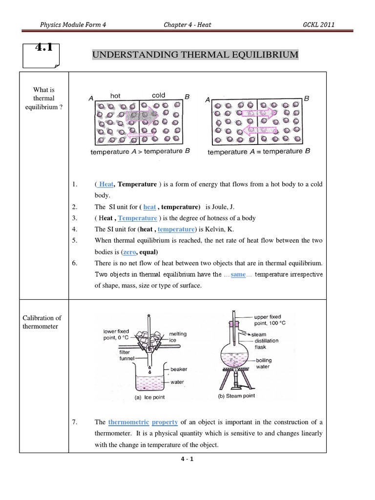 Form 4 Physics Chapter 4 | PDF