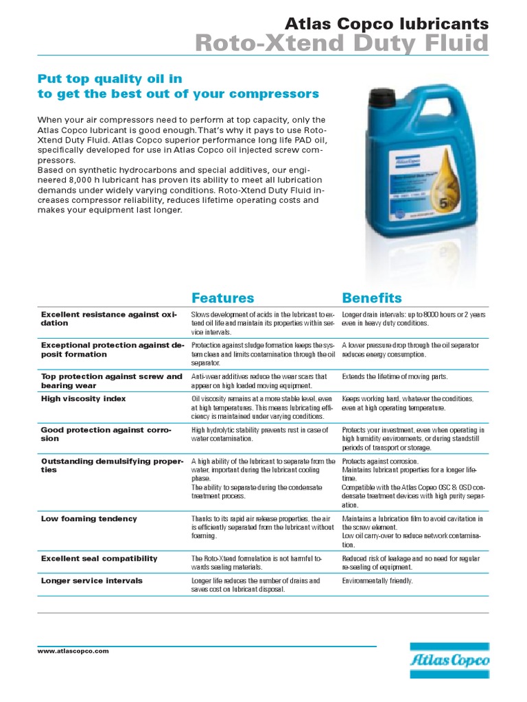 Oil Extend Roto Fluid | Lubricant | Motor Oil