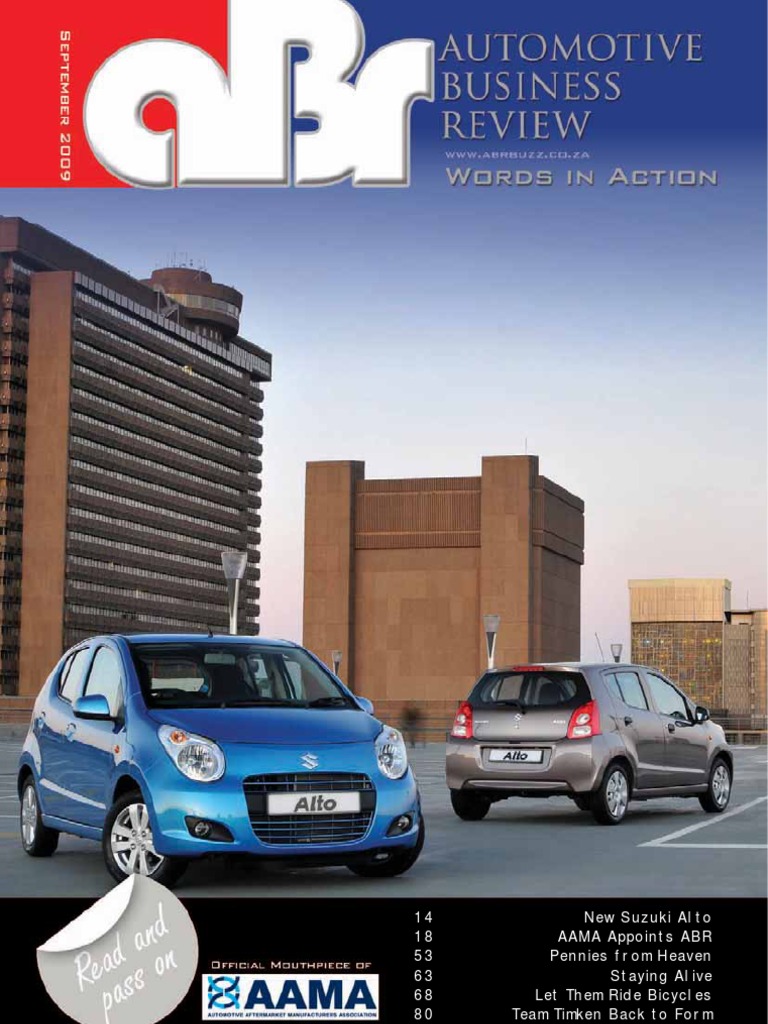 Automotive Business Review September 2009 | PDF | Aftermarket ...