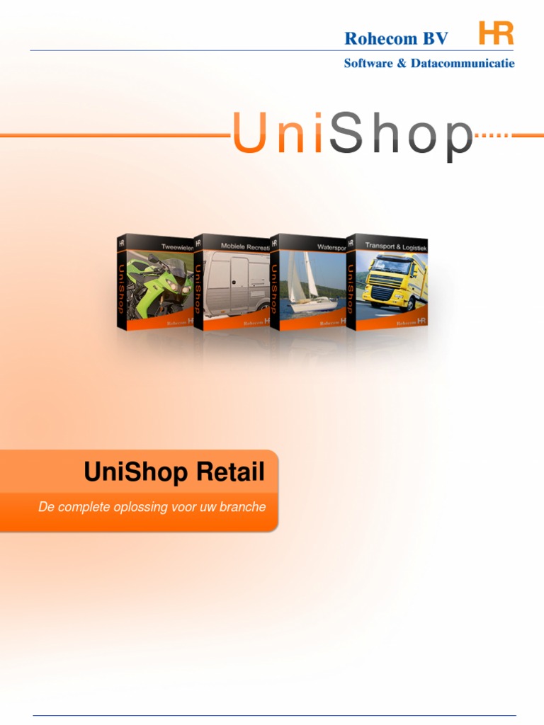 UniShop Voor Retail