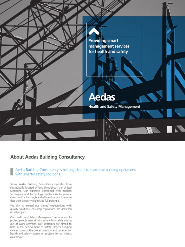 Health and Safety Brochure | Occupational Safety And Health | Safety