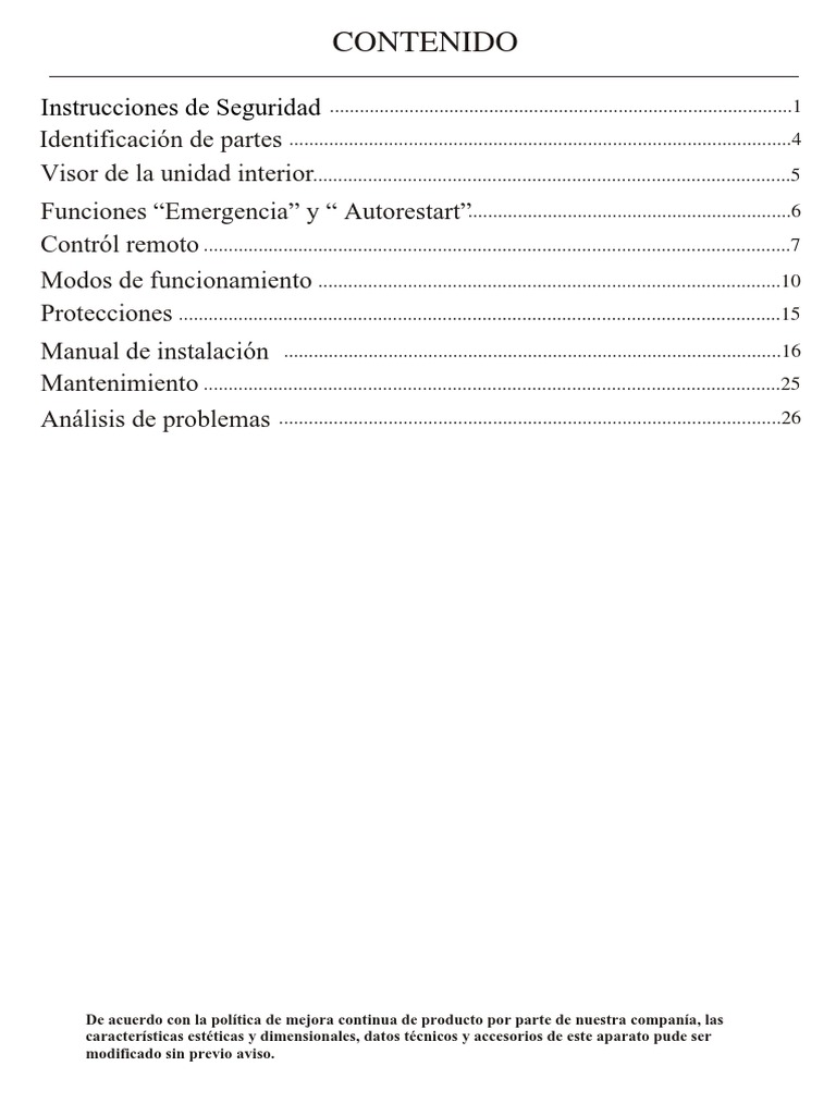 Manual Clark Split | Descargar gratis PDF | Caldera | Control remoto