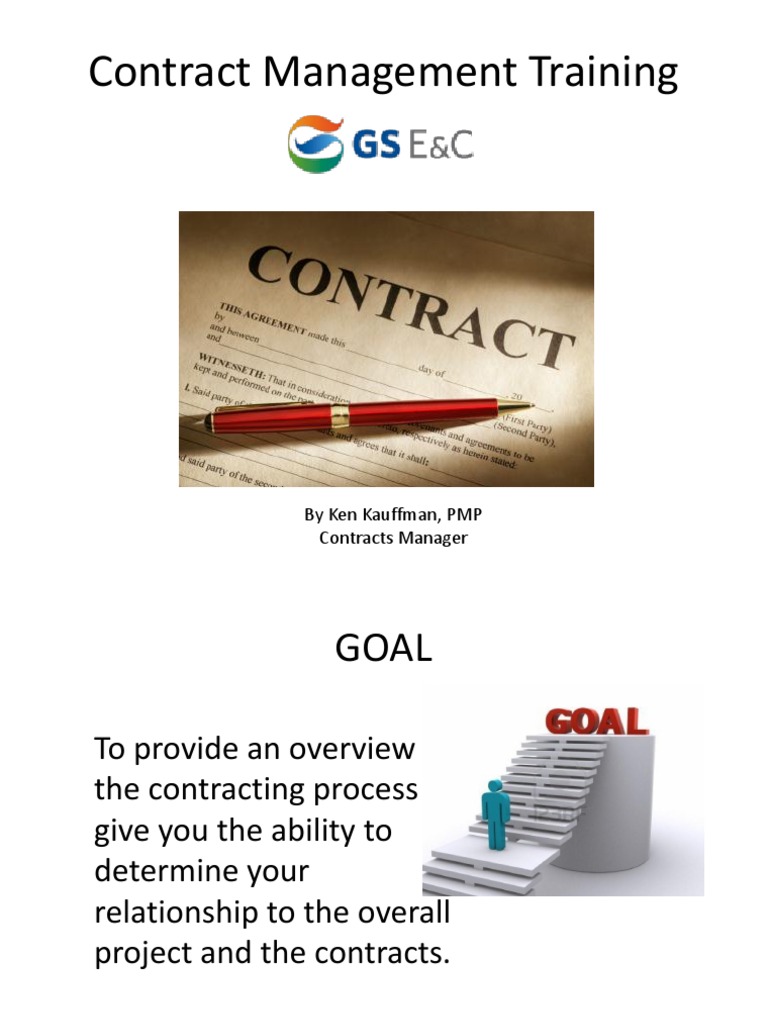 Contract Management Training | PDF | Arbitration | General Contractor