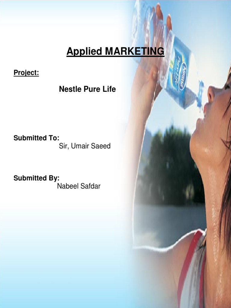 Nestle Pure Life FINAL | PDF | Nestlé | Brand