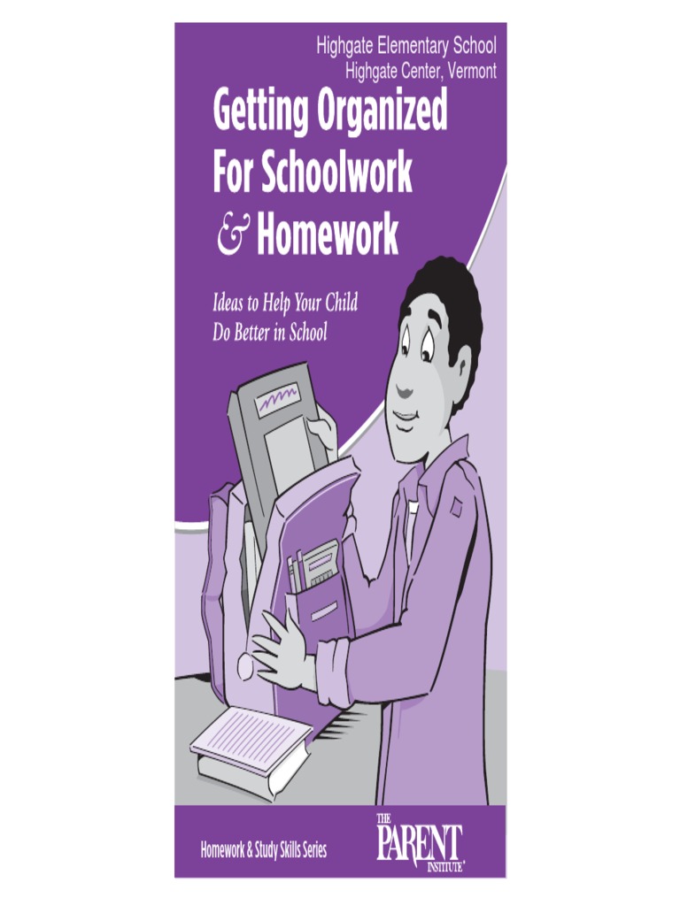 Getting Organized | PDF | Homework | Study Skills