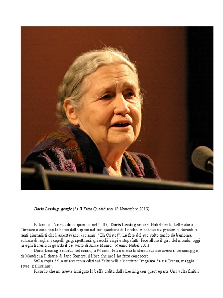 Doris Lessing | PDF