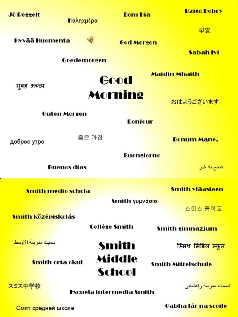 Bonum Mane: Greetings in Multiple Languages | PDF