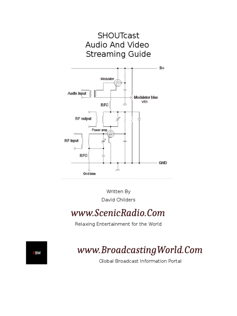 SHOUTcast Audio and Video Streaming Guide | PDF | Streaming Media ...