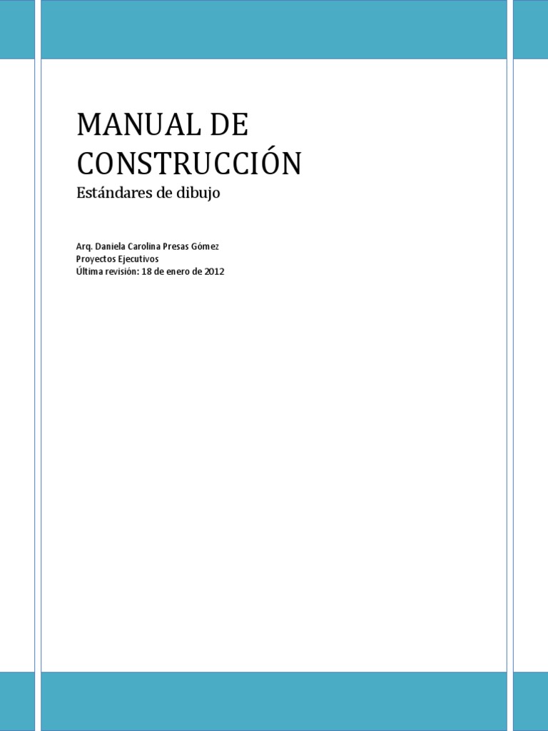 Manual de Construcción | PDF | Fundación (Ingeniería) | Diseño
