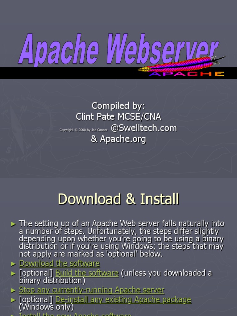 Apache Webmin | PDF | Web Server | Internet & Web