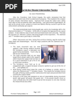 Breaching Tactics and Formations Guide | PDF | Securities | Hazards