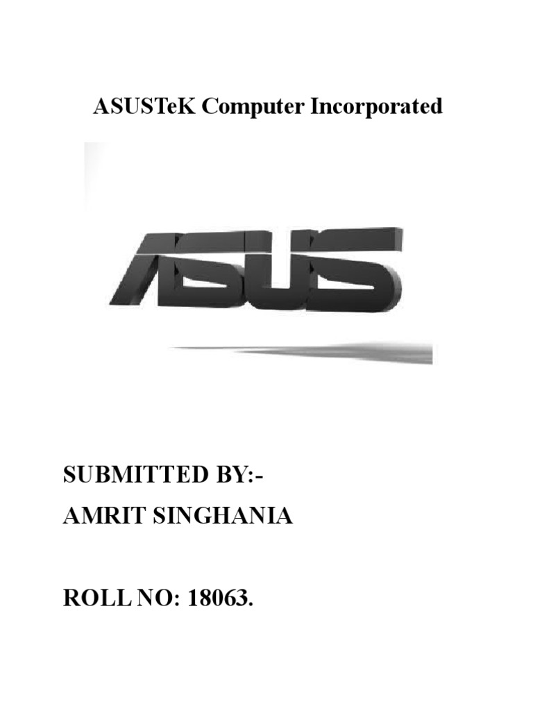 ASUS | PDF | Personal Computers | Computer Engineering