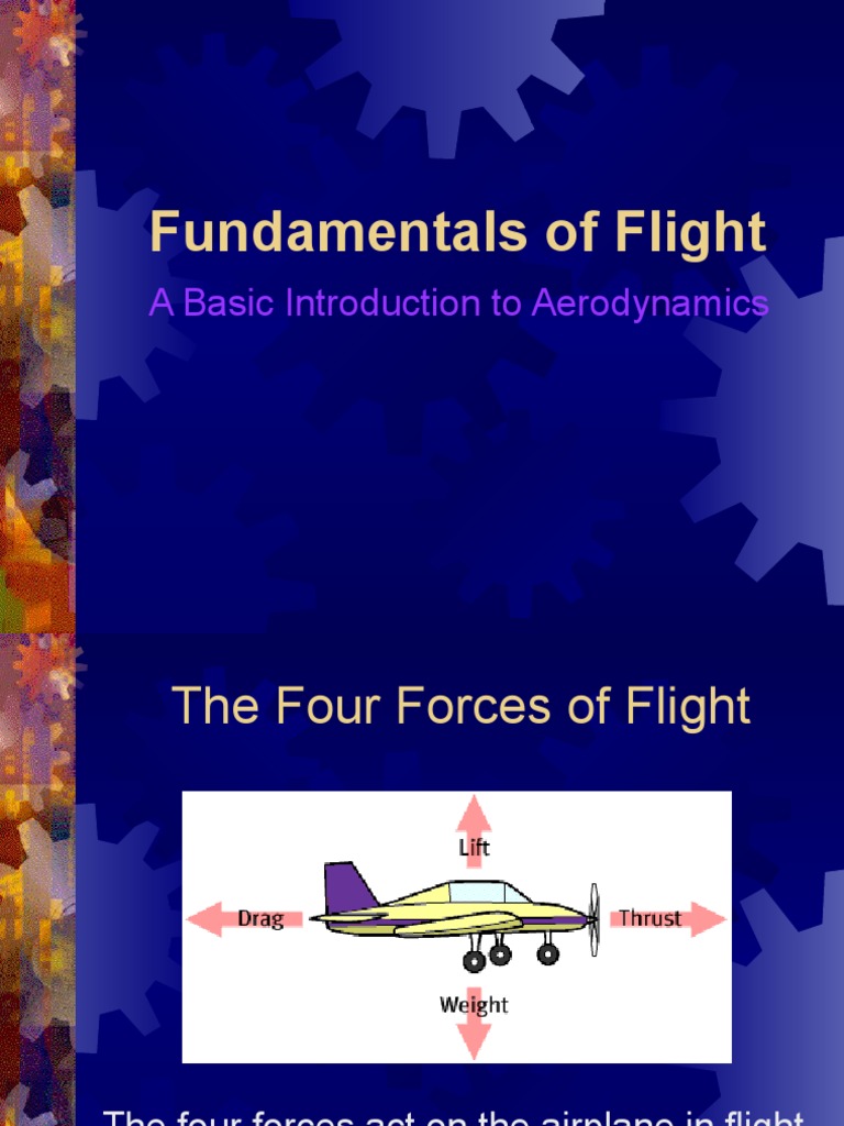 Basic Aerodynamics Pdf Lift Force Flight
