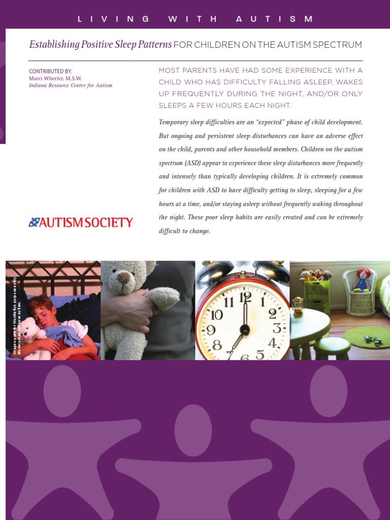 Living With Autism: Establishing Positive Sleep Patterns | PDF | Sleep ...